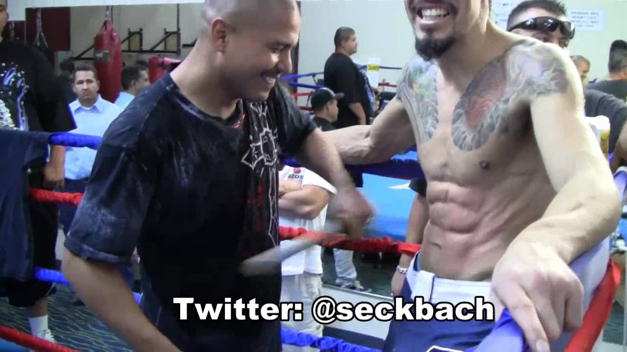 Antonio Margarito is in NY To Have Eye Checked Out - YouTube