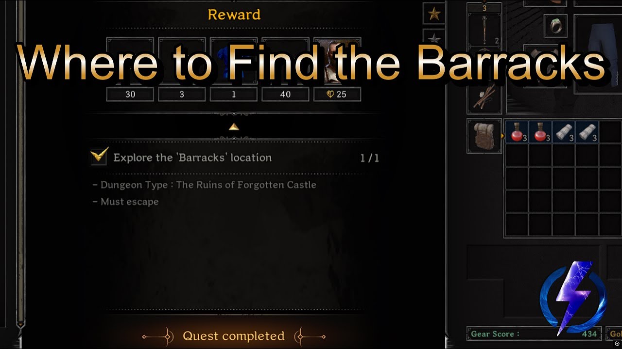 Dark and Darker Barracks Location - YouTube