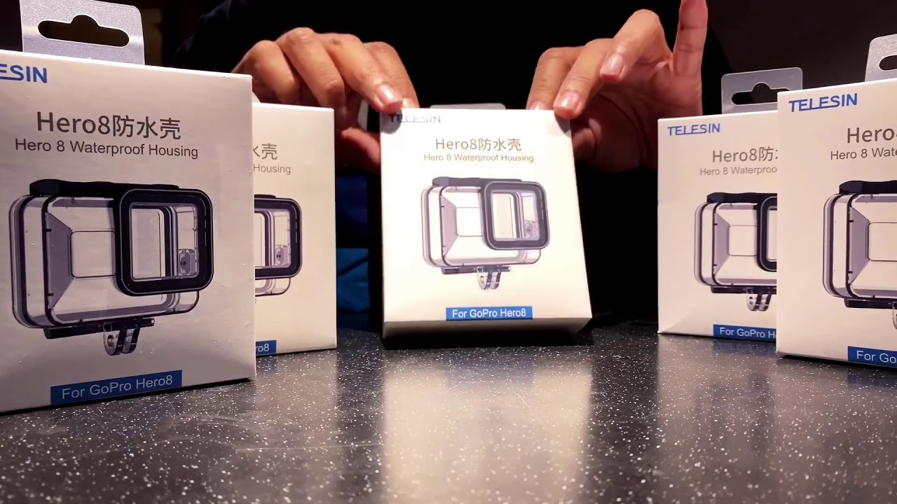 Unboxing and Review GoPro Hero 8 Waterproof Housing - YouTube