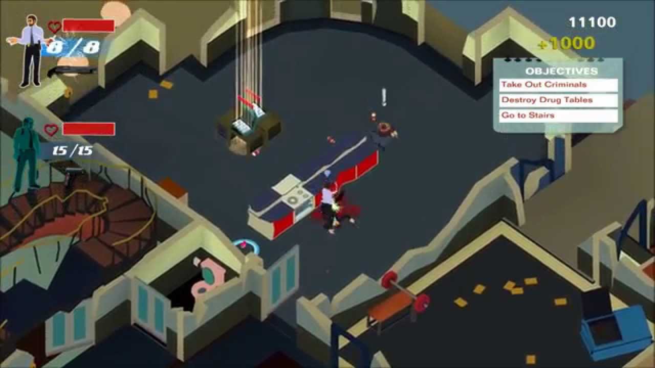 L.A Cops Preview - Mansion - PS4 Review In Progress - YouTube