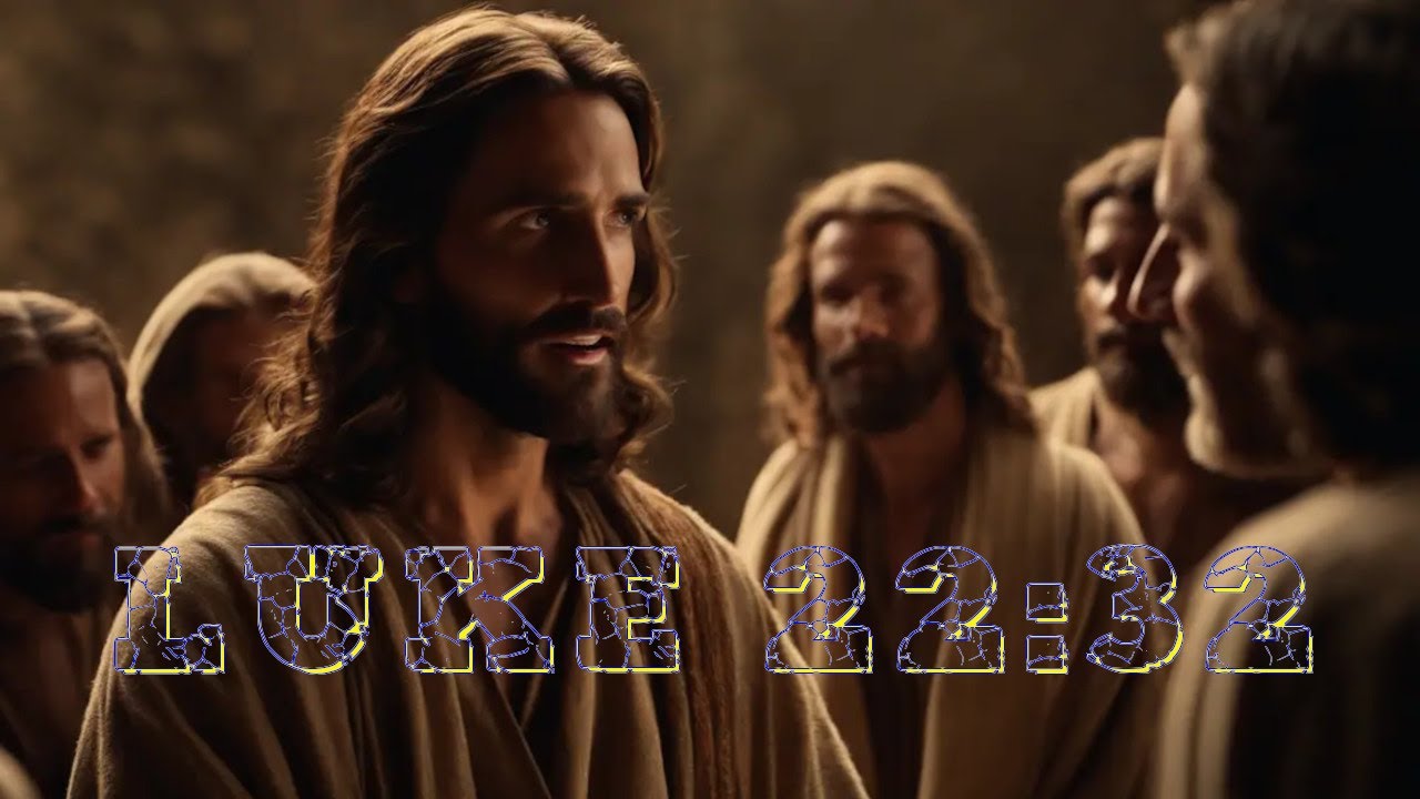 Luke 22 32 JESUS speaking to Peter (before the denial) #jesus #peter # ...