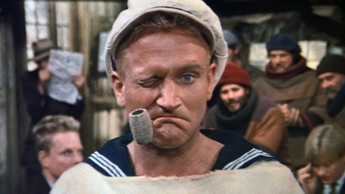 Robin Williams Popeye Film Teejwithafeather Robin Williams And