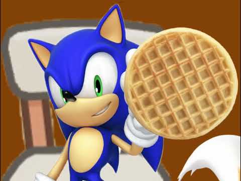Sonic and Tails are eating waffles - YouTube