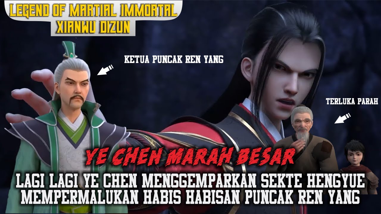 Legend Of Martial Immortal Episode 29 Marah Besar Lagi Lagi Ye Chen Menggemparkan Sekte