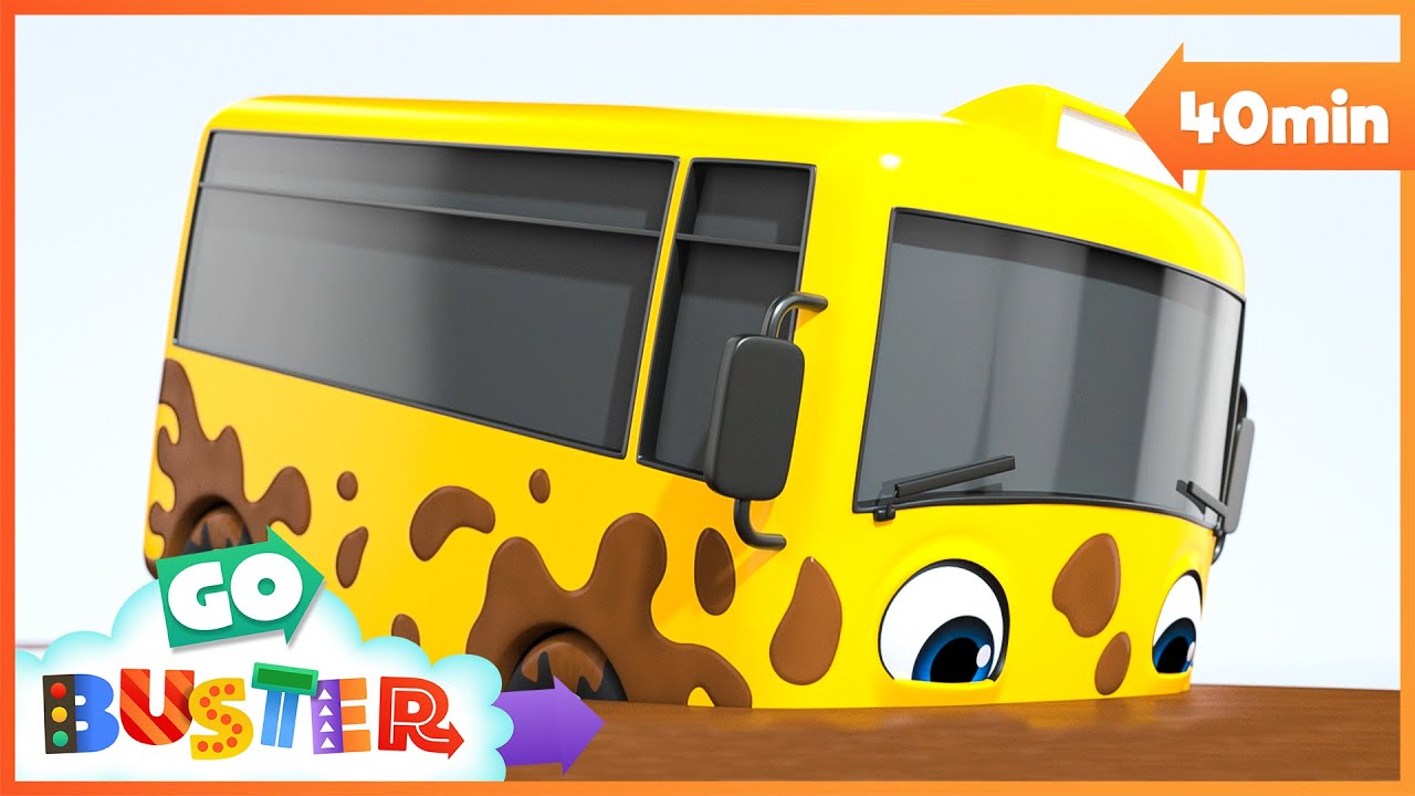 🙄 Stuck In The Mud!🙄| BEST OF @gobuster-cartoons | Lellobee Friends ...