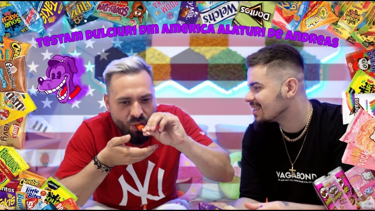 TESTEZ CELE MAI RARE DULCIURI DIN AMERICA CU @andreasac26 - YouTube