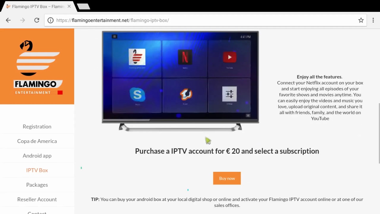 Flamingo Tutorial: How to install the IPTV app on any android box - YouTube