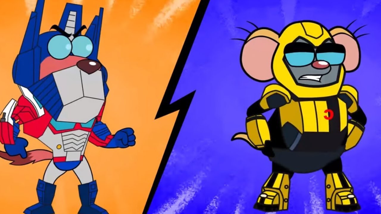 Rat-A-Tat |'Transformers VS Alien Battle + Crazy Cartoons'| Chotoonz ...