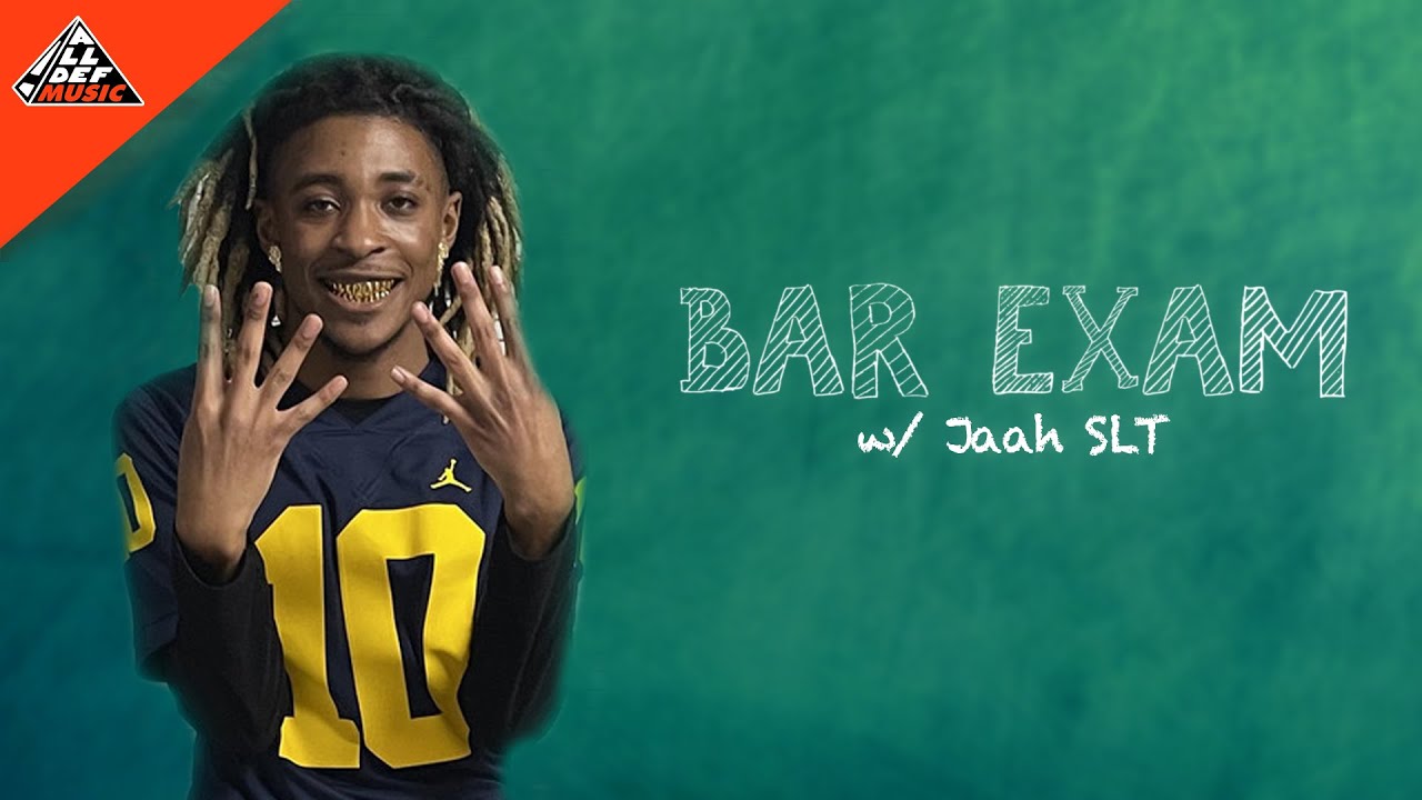 Jaah SLT Takes The 'Bar Exam' | All Def Music - YouTube