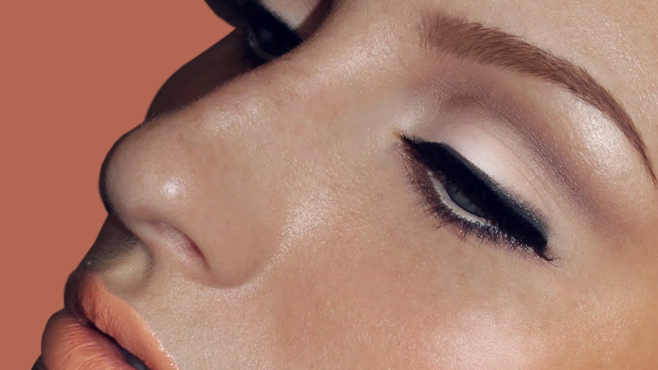 Modern 60s Neutral Cut Crease Makeup Tutorial / Simple Make-up Inspired ...