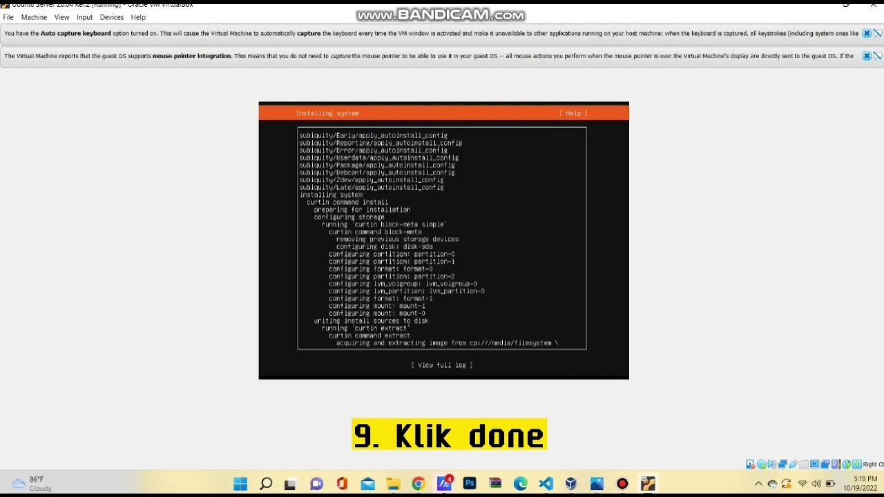 Kelompok 2 | Tahapan instalasi Linux Ubuntu Server 20.04 | Kelas 3CE - YouTube