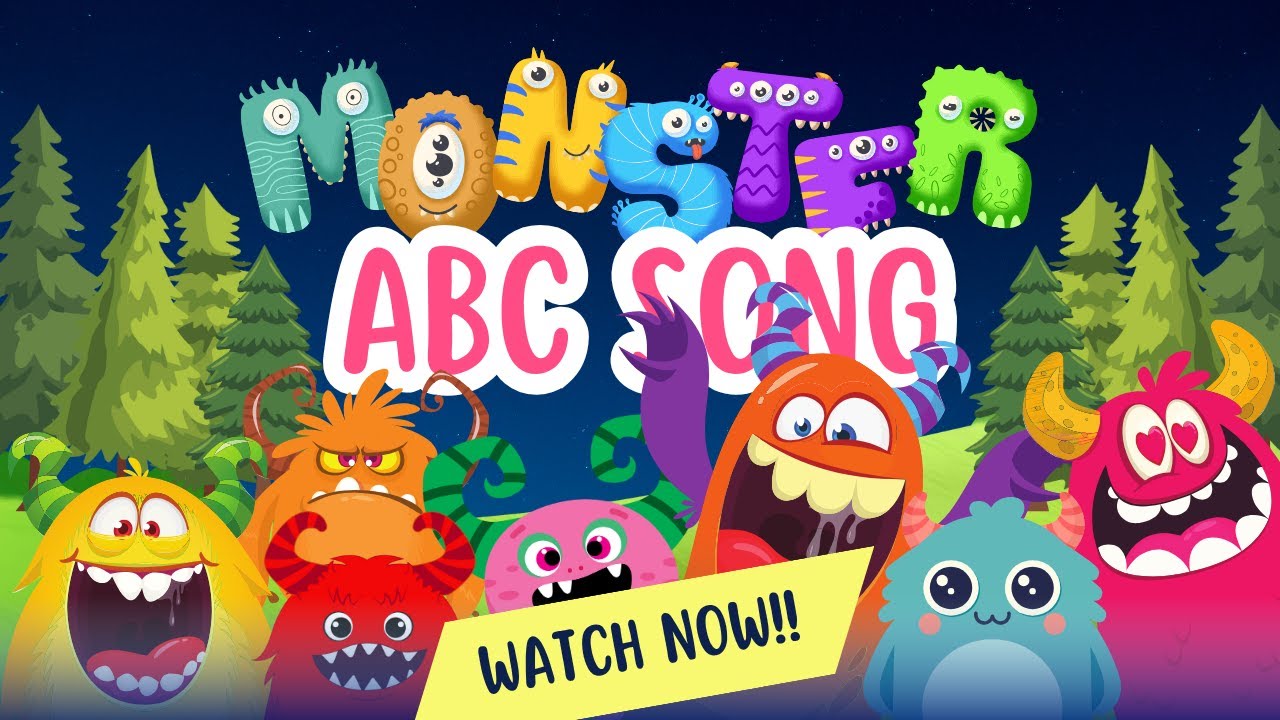 Alphabet Song | Learn the Alphabet with Monsters | ABC Toons - YouTube