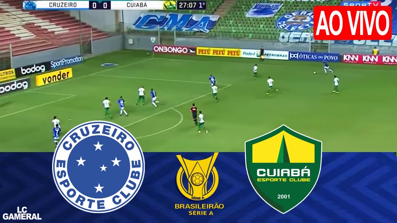 🔵cruzeiro X CuiabÁ🟡 Ao Vivo Com Imagens Assista Agora Campeonato