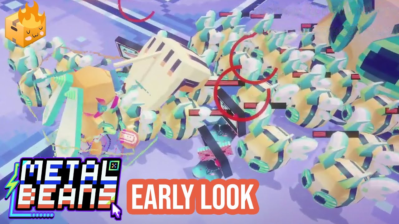 Playing the game Metal Beans EARLY! - YouTube