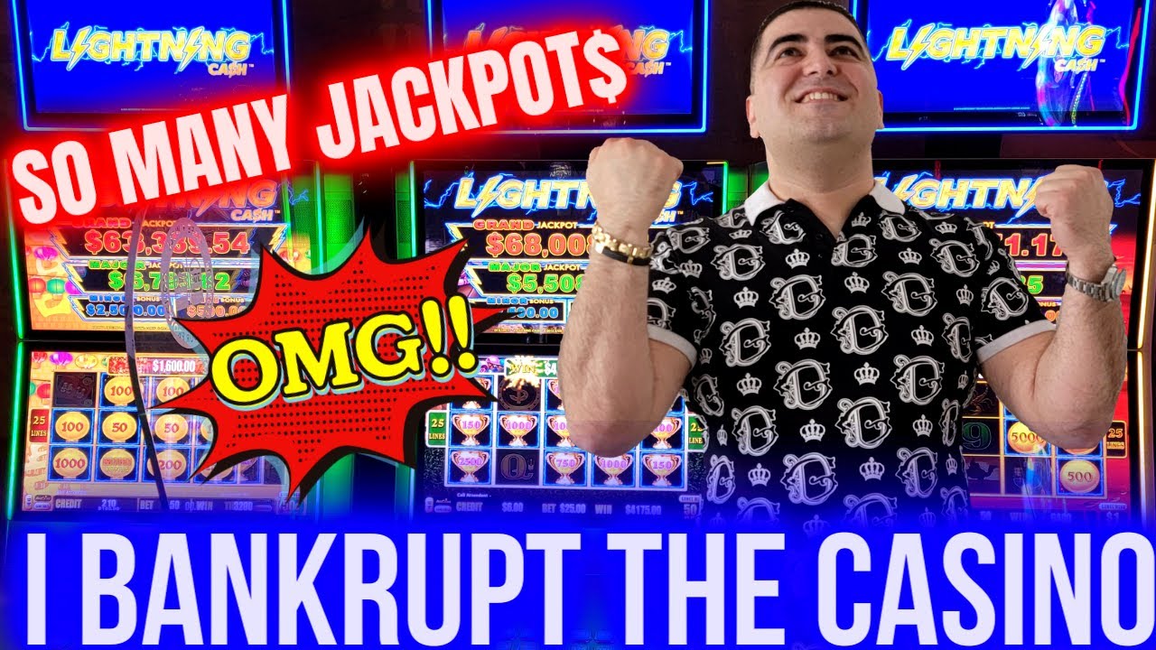 I Won JACKPOTS On Every Slot Machines | Mega Winning Session ! PART-1 ...
