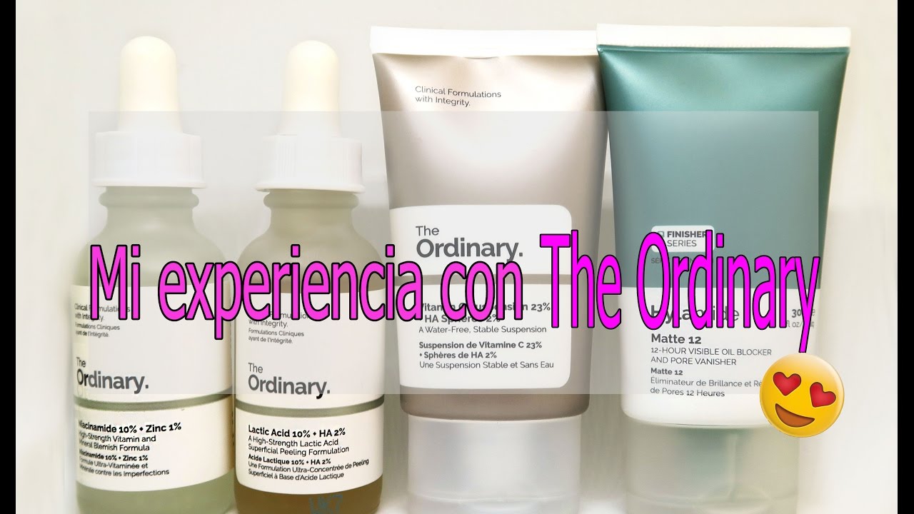 THE ORDINARY: ¿Cómo uso estos productos? ¿Para que sirven? //Ojosdegata ...