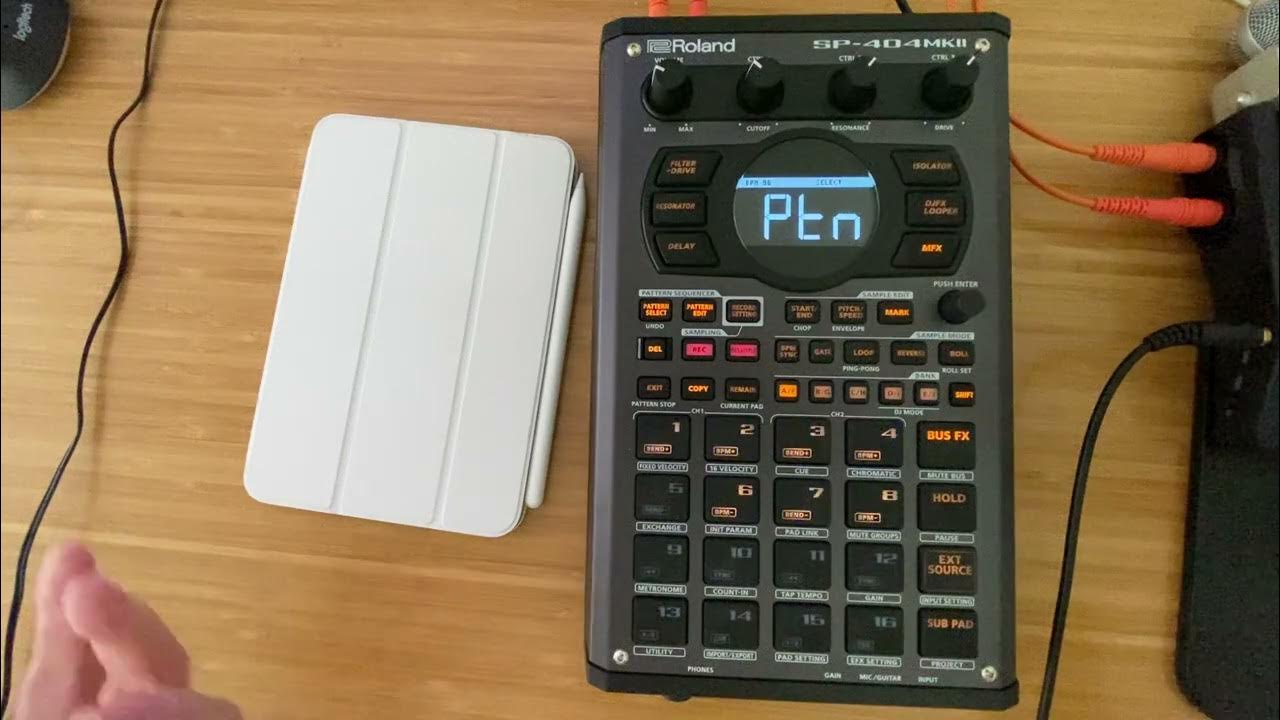 SP404 mk2 16.10 - Tips: Quick Change Patterns - YouTube