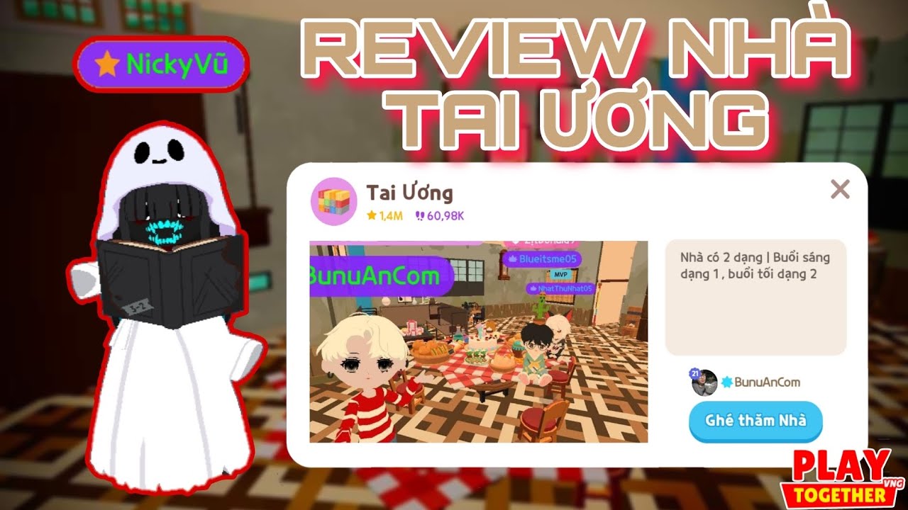 Play Together | Nicky Vũ review nhà game TAI ƯƠNG siêu giống - YouTube
