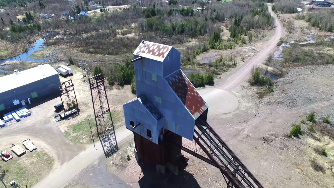 Calumet MI UP Area - Copper Mines - May 2017 - YouTube