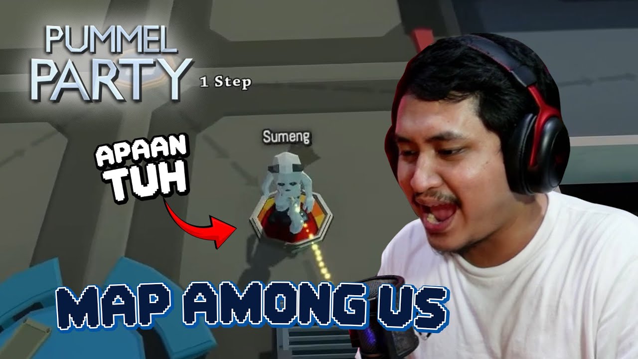 MAP AMONG US NOSTALGIA - Pummel Party Indonesia - YouTube