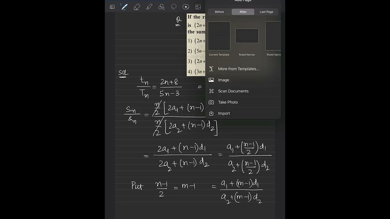 Ex1 Q20 Q21 Sequence and Series - YouTube
