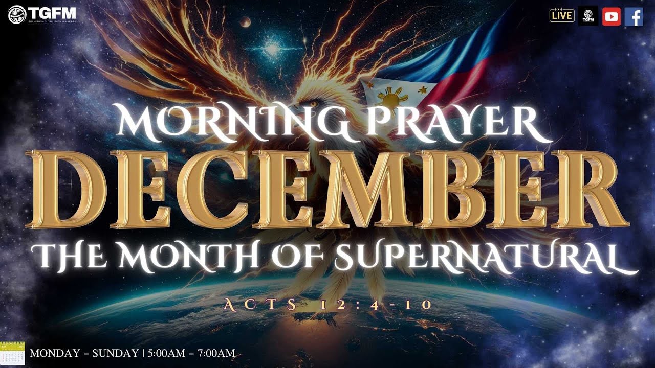 Ps. Rochel Oliveros - Daily Morning Prayer | December 14, 2024 - YouTube