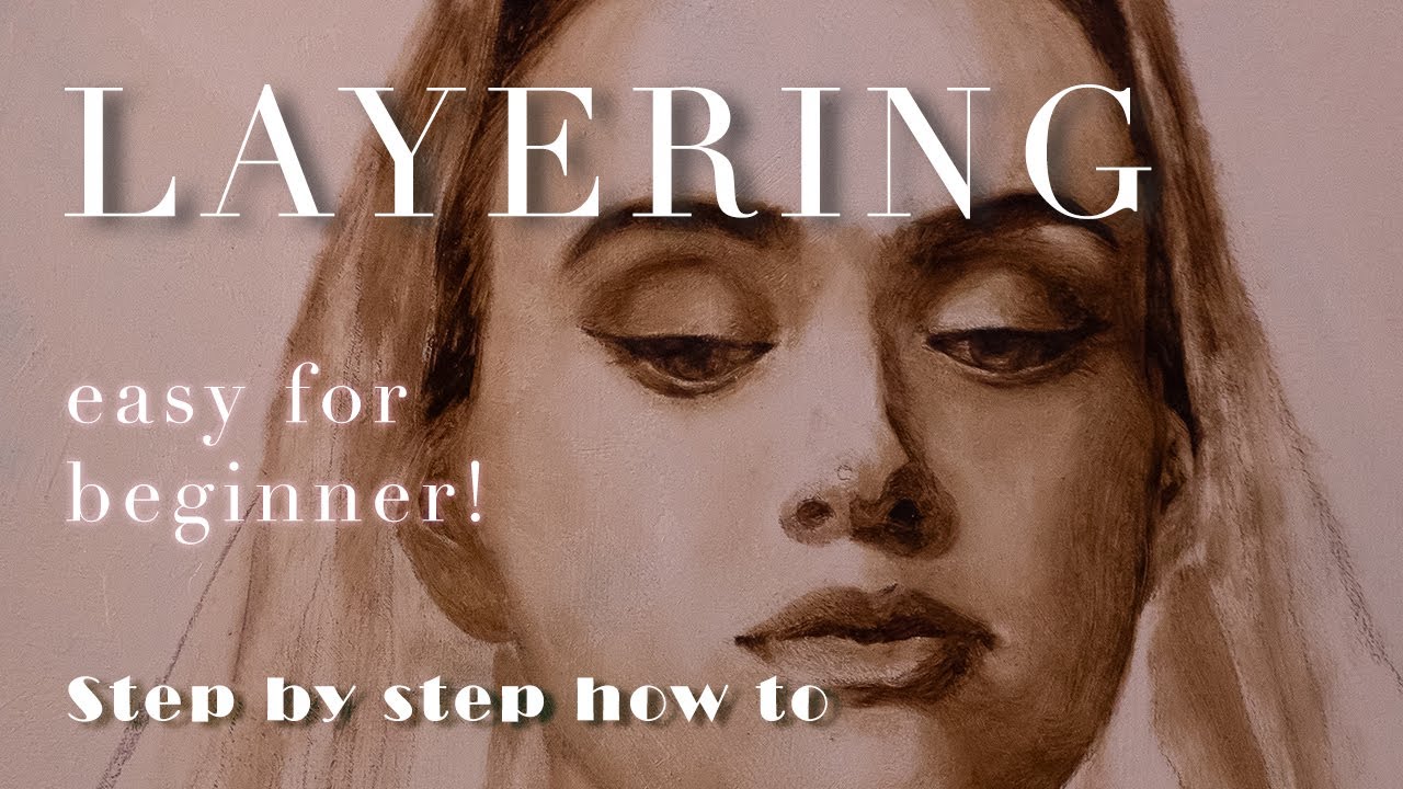 Oil Painting Tutorial Step by Step "Heavenly" | Underpainting | Easy ...