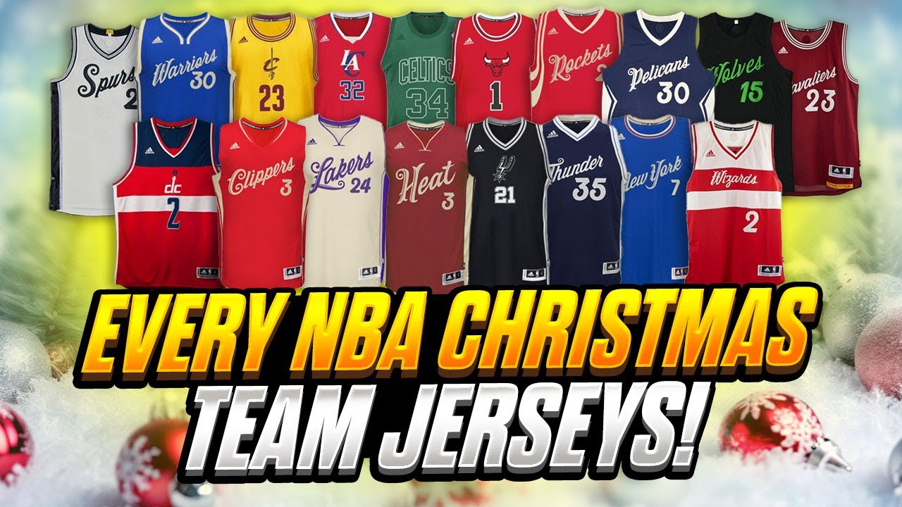 EVERY NBA Christmas Day Jerseys EVER MADE! 🔥🏀 - YouTube