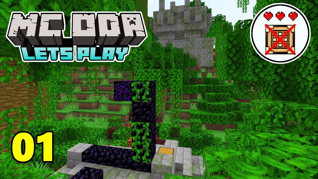 3 Lives, NO Crafting Tables! : Ep01 : A Minecraft Let's Play Series ...