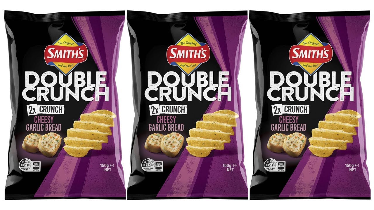 Checkout Basket Smiths Double Crunch Cheesy Garlic Bread - YouTube