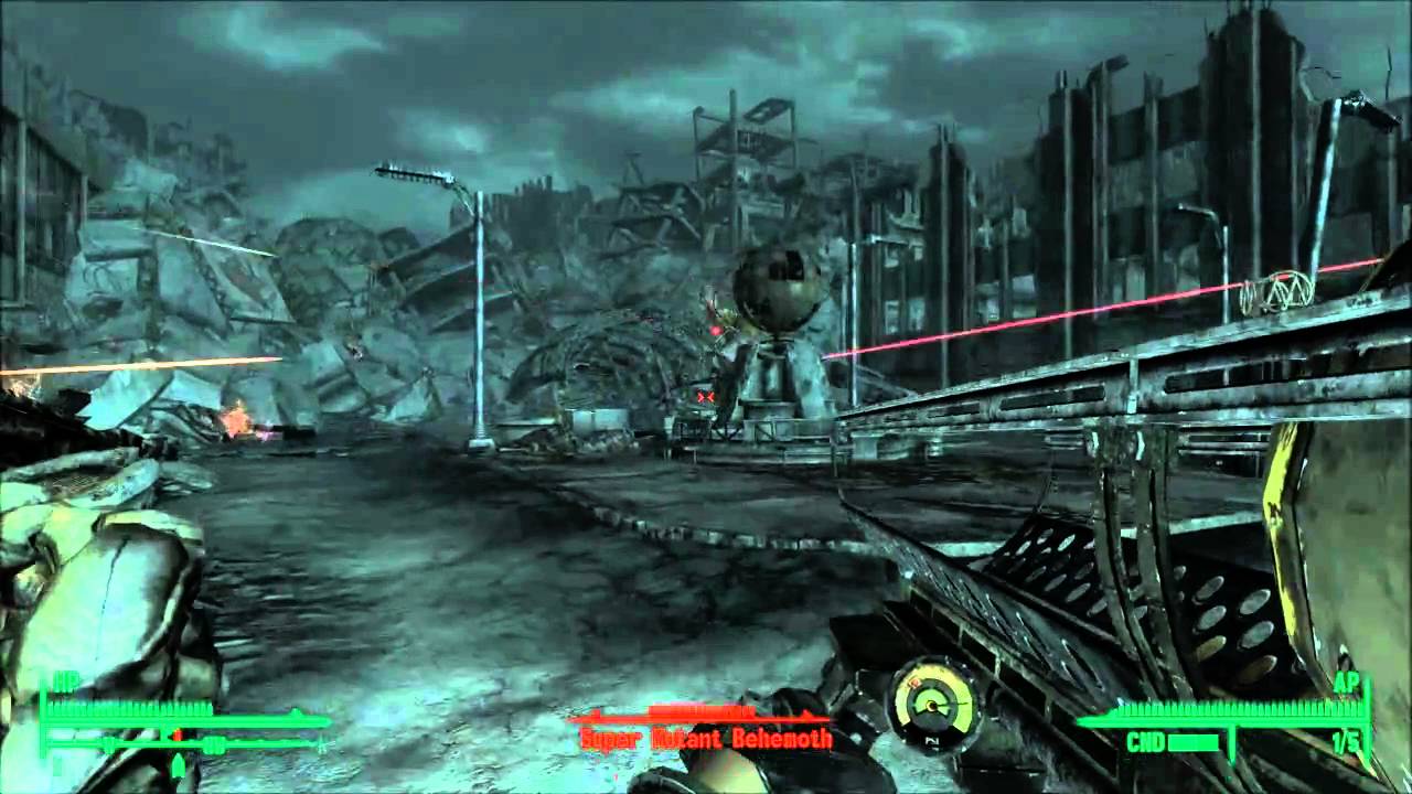 Fallout 3 - Super Mutant Behemoth at Galaxy News Radio - YouTube
