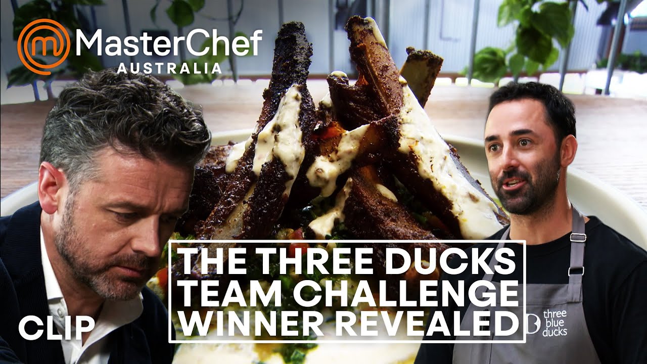 Three Blue Ducks Ultimate Team Challenge | MasterChef Australia ...