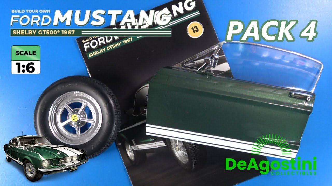 Build the 1:6 Shelby Mustang GT500 - Stages 9, 10, 11, 12 and 13 by ...