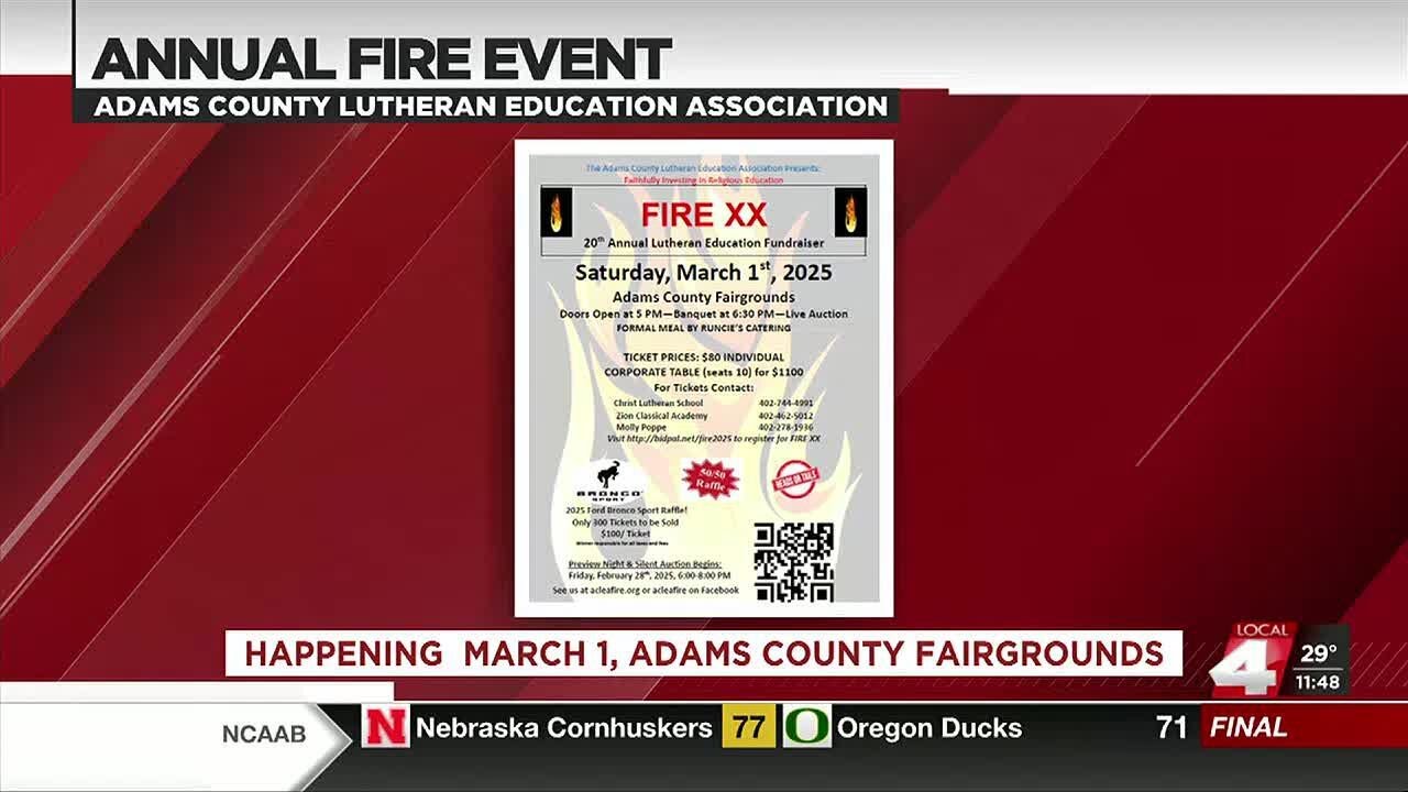 Tickets available for Adams County Lutheran Education Association ...