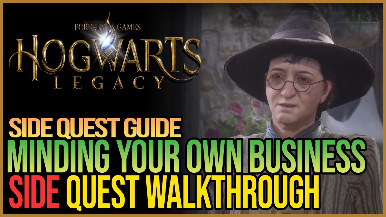 Minding Your Own Business Hogwarts Legacy How To Unlock Your Shop