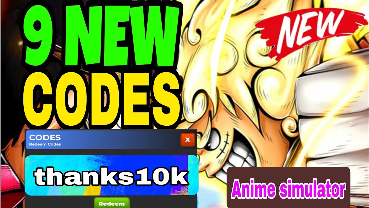 💎NEW💎 Anime Simulator Codes (August 2024) | Roblox anime simulator ...