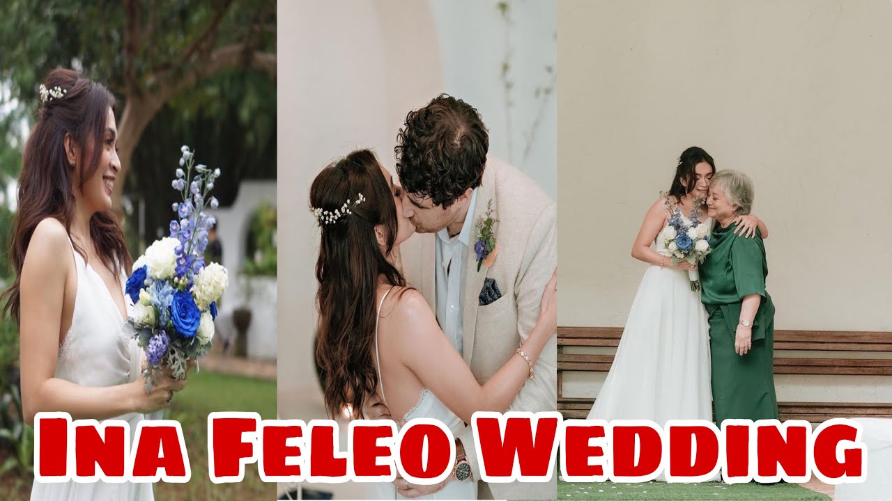 Ina Feleo Wedding anak ni Director - Actress Laurice Guillen - YouTube