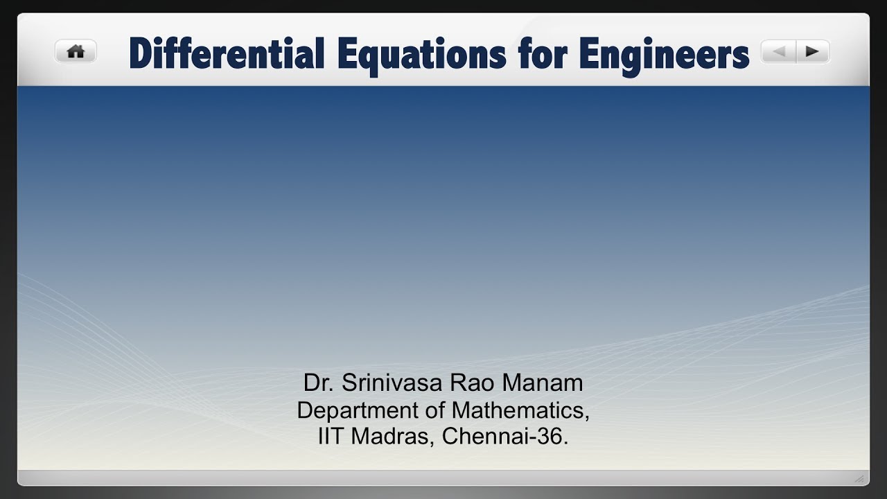 Lecture 12 - Abel's formula - Demonstrstion - YouTube