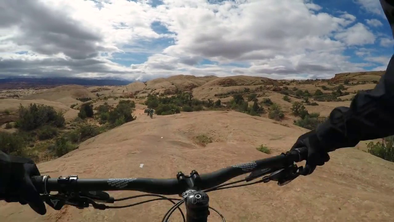 Slickrock Mountain Bike Trail, Moab, Utah (with Sacred Rides) - YouTube