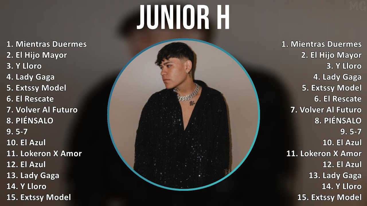 Junior H 2024 MIX Nuevas Canciones - Mientras Duermes, El Hijo Mayor, Y ...