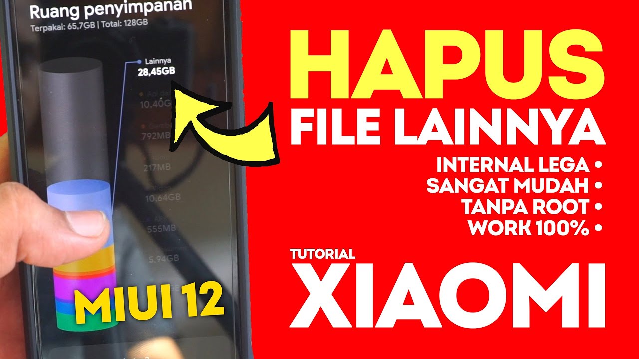 Cara Hapus File Lainnya Di Xiaomi MIUI 12 - YouTube