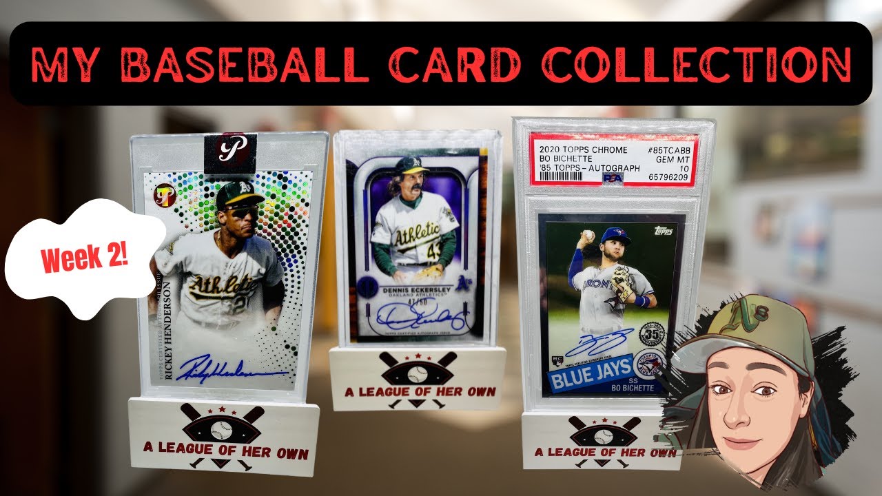 What's in my Baseball Card Collection! WEEK 2 - YouTube