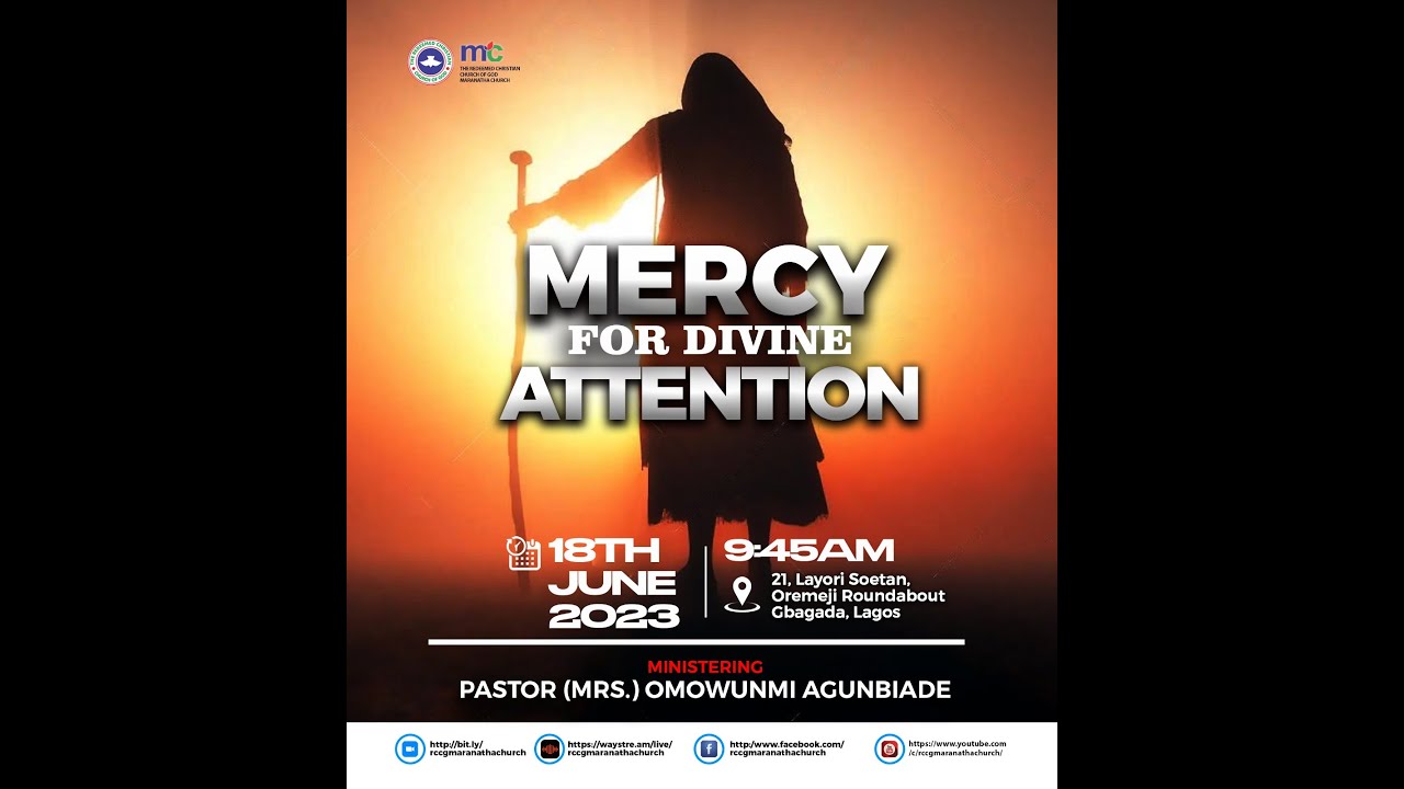 MERCY FOR DIVINE ATTENTION - YouTube