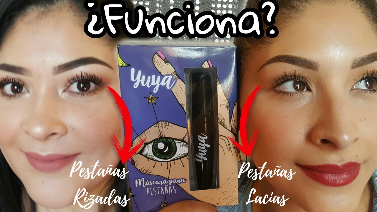 PROBANDO RÍMEL DE YUYA EN PESTAÑAS LACIAS Y RIZADAS |ALE MARTÍNEZ - YouTube