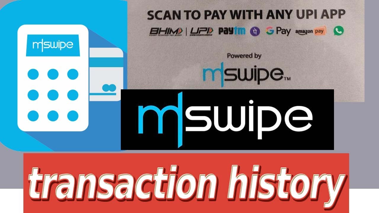 hwo to mswipe transaction history || How does Mswipe make money? Mswipe ...