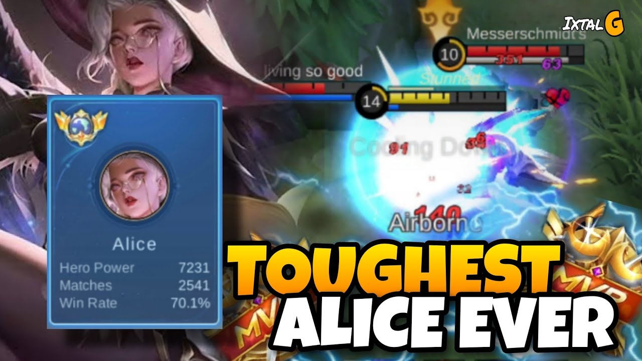 TOUGHEST ALICE EVER!! || INSANE TANK BUILD ALICE GLOBAL BUILD 2023 ...