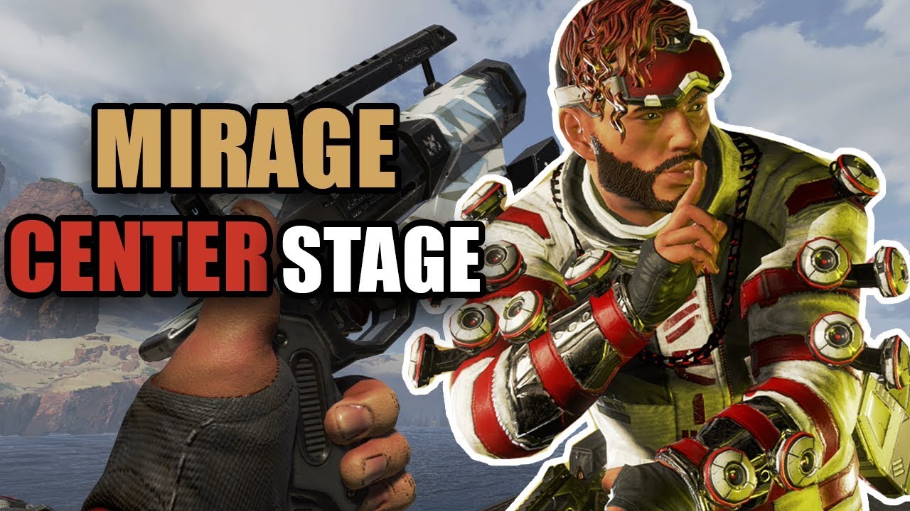 MIRAGE Got SWAG! NEW LEGENDARY "CENTER STAGE" SKIN APEX LEGENDS - YouTube
