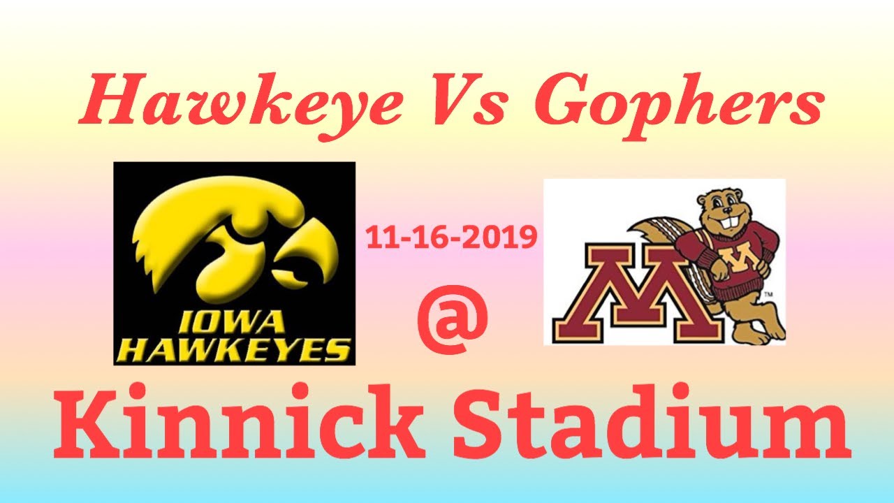 Hawkeye Vs Gophers @ Kinnick Stadium - YouTube
