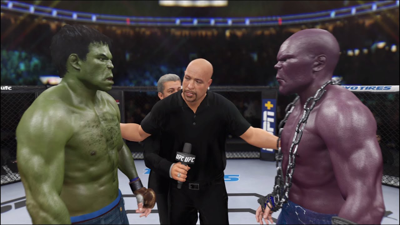 Hulk vs. Titan Atlas - EA Sports UFC 4 - Crazy UFC 👊🤪 - YouTube