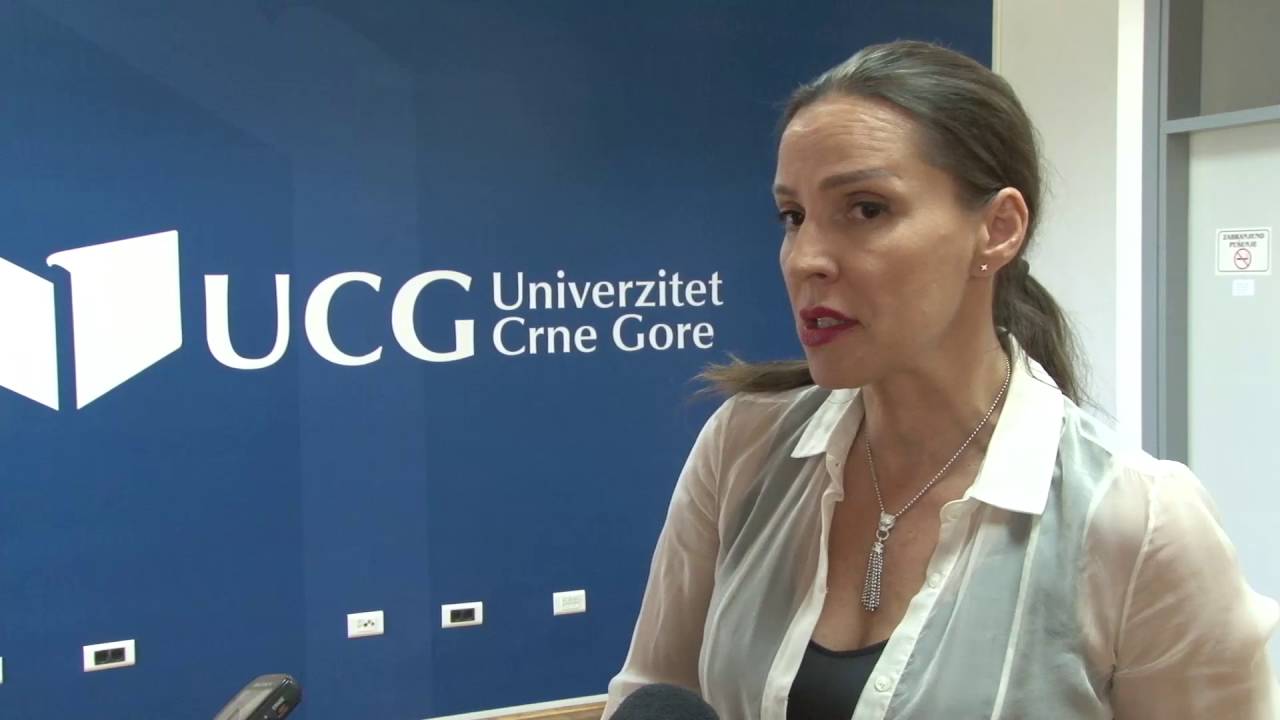 Rektorka Radmila Vojvodic nakon sjednice Senata na kojoj je usvojena ...